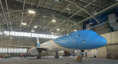 Se Conocieron Las Primeras Imágenes Del Nuevo Avión Presidencial