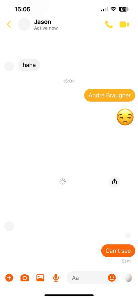 FB Messenger Not Displaying Photos On IPhone R Iphone