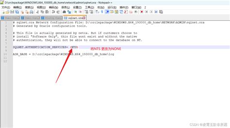 Oracle连接数据库提示 Ora 12638身份证明检索失败 Csdn博客
