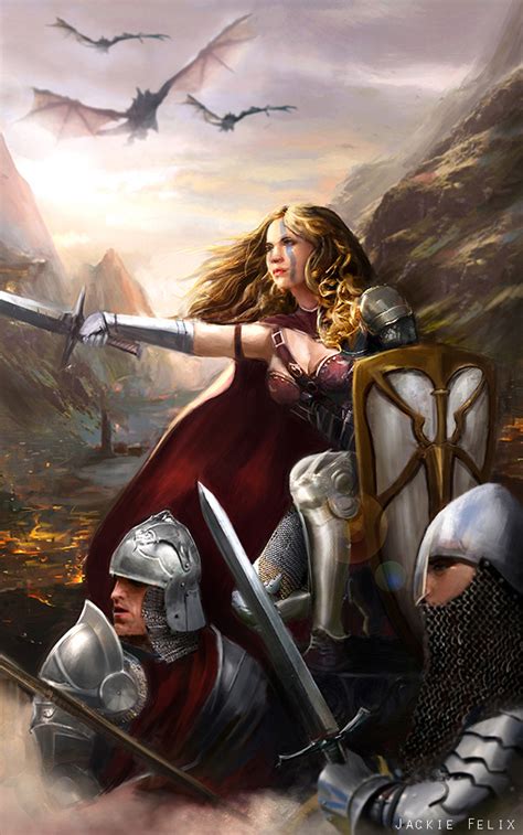 Female Warrior Avatar Commission By Jackiefelixart On Deviantart