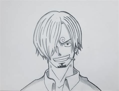 How To Draw Sanji One Piece Easy Step By Step Tutorial Step By Step