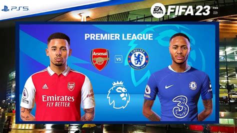 Fifa 23 Arsenal Vs Chelsea Premier League 202223 Youtube