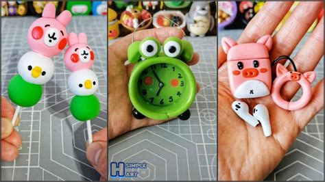 Nặn đất Sét Siêu đẹp Tạo Hình Bằng đất Sét đáng Yêu Clay 14 Youtube