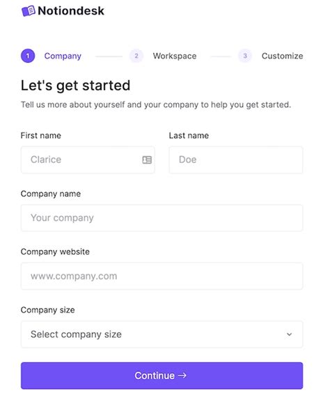 Creating Your Account Quick Setup Guide Help Center