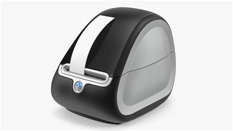 Direct Thermal Printer With Label Stick 3d Model 29 3ds Blend C4d