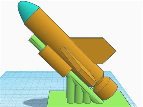 Working Rocket By Davisco8095 Makerworld