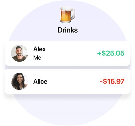 Expense Tracker App Features Tricount