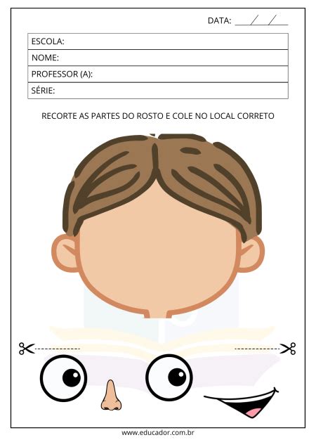 40 Atividades De Recorte Para Imprimir Educador
