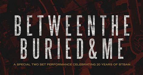 Between The Buried And Me Announce 20th Anniversary Tour Lambgoat