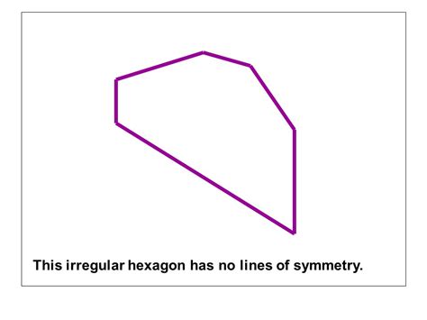 Irregular Hexagon With Symmetry