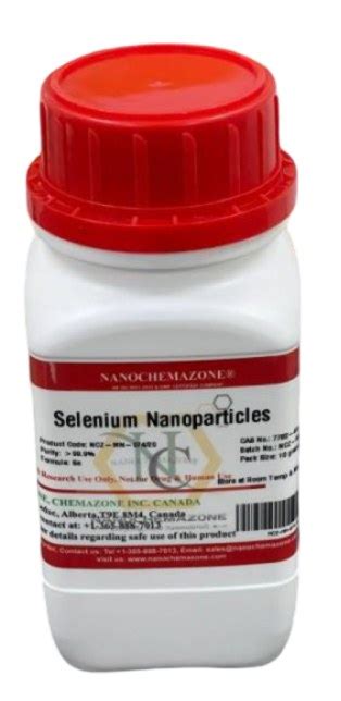 Selenium Nanoparticles Low Price 35 Highly Pure Nanochemazone