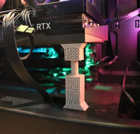 Custom Anti Sag Gpu Bracket 5 Steps With Pictures Instructables