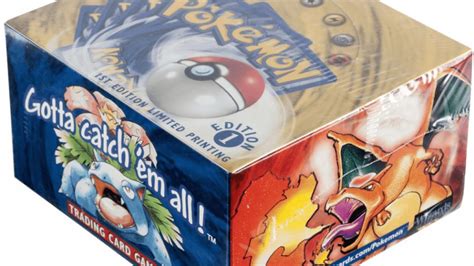 Un box di bustine del primo set di carte Pokémon è stato venduto a 78
