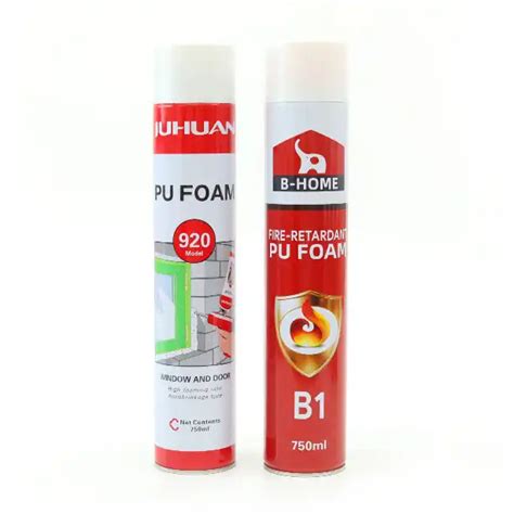 China Filling Mounting Sealing Gaps Closed Cell Pu Spray Foam