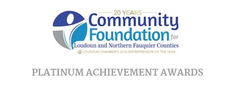 Accepting Applications Platinum Achievement Awards Community Foundation