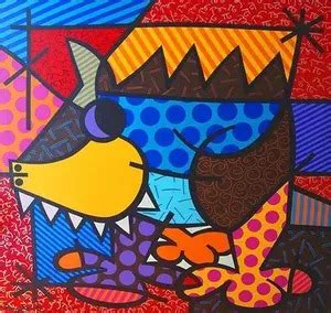 Romero Britto Pig By Romero BRITTO Buy Art Online Artprice