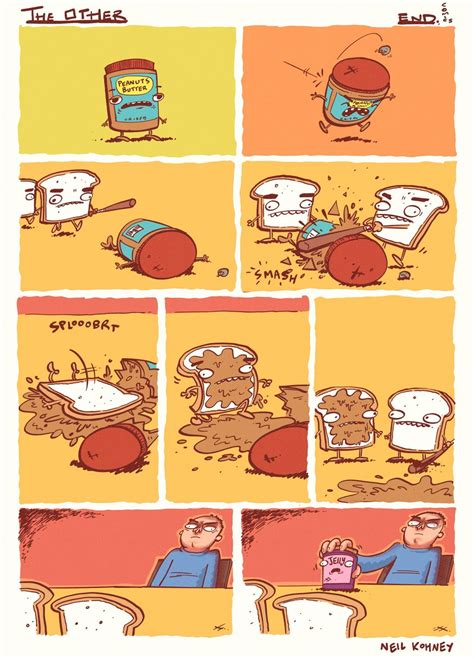 Peanut Butter Jelly Time By Neil Kohney Rimaginarysliceofbread
