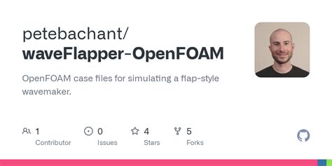 Github Petebachant Waveflapper Openfoam Openfoam Case Files For