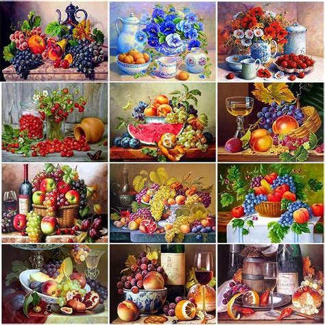 Алмазная мозаика круглой формы, размеры в ассортименте | AliExpress