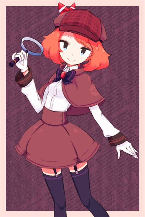 1girl Alternate Costume Black Legwear Blue Eyes Bow Brown Hair Capelet