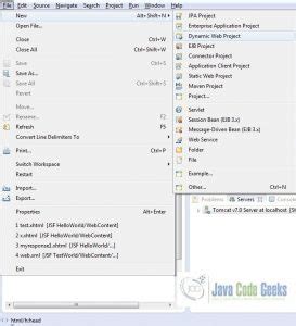 JSF Authentication Example Java Code Geeks