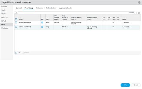 BGP Route Filtering With Palos Advanced Routing Engine ARE