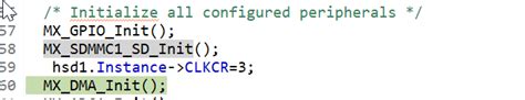 cant set any data in sdmmc register on stm32l496vg