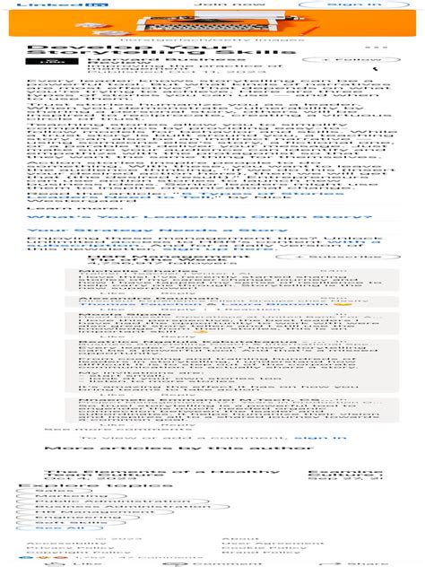 Improve Storytelling HBR | PDF | Storytelling | Narrative