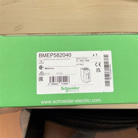 New Schneider Bmep582040 Plc Module Free Shipping Ebay
