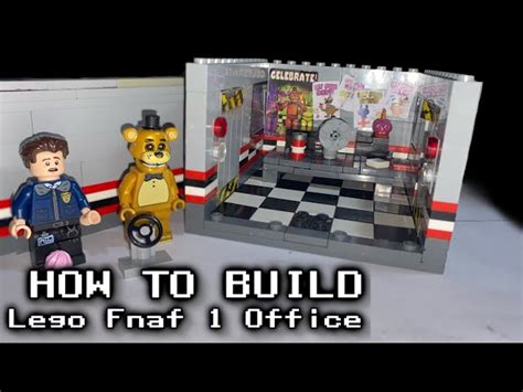 Lego Moc Five Nights At Freddys Stage Fnaf By Cannonbricks 58 Off