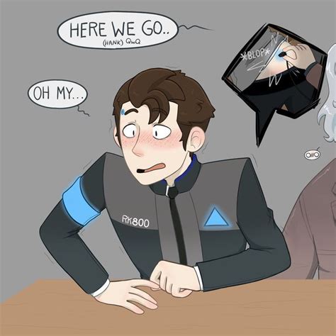 Imágenes Hannor Hank X Connor Imágenes Parte 13 Detroit Become