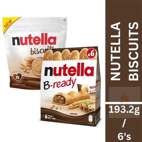 NUTELLA Biscuits B Ready Biscuit Bar 193 2g 20g X 6 S Shopee Malaysia