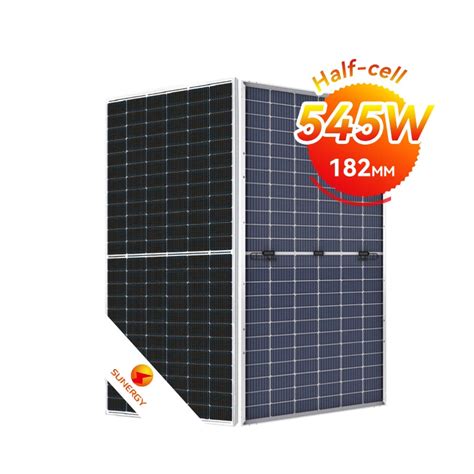 Sunergy Sun 72m H8 140 Cells Solar Panels Mono Half Cut Mbb Pv Modules