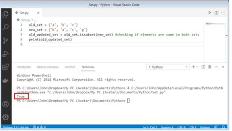 Introduction To Python Set Methods With Practical Examples Codingstreets