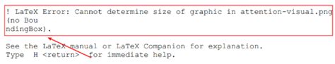 Fix Latex Error Cannot Determine Size Of Graphic In Png No Bou