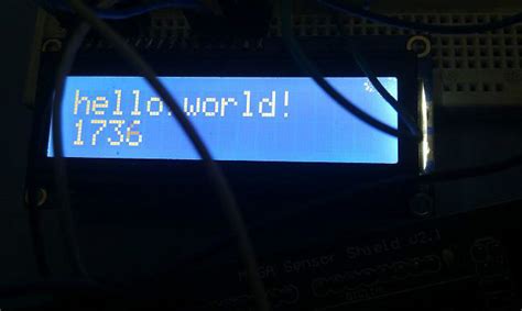 Arduino连接lcd1602屏