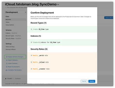 Core Data With Cloudkit Exploring The Cloudkit Dashboard Fatbobmans Blog