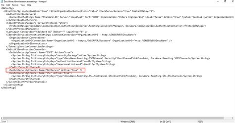 Error Default Connection Cannot Be Found When Accessing The Docuware Administration Tool
