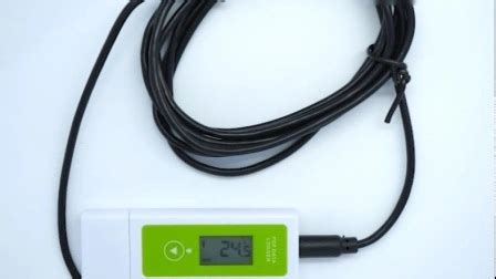 Multi Use Pdf Temperature And Humidity Data Logger With External Probe Data Logger And Temperature