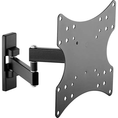 49714 Support Mural Tv Orientable Et Inclinable Pour Écrans 23 42