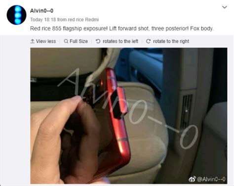 Live Picture Of The Sd Powered Redmi Phone Redmi Pro With Pop Up Camera Leaks Gizmochina