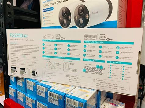 A4Tech FG2200 Air Fstyler 2 4G Wireless QuietKey Silent Compact Keyboard Mouse Combo Black