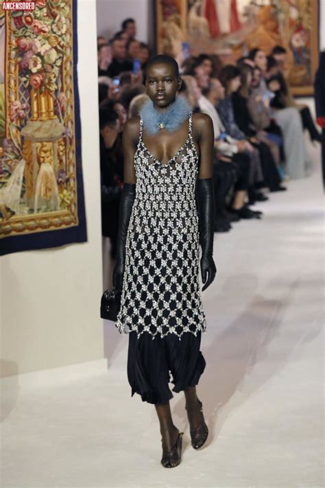 Naked Adut Akech Added By Sina