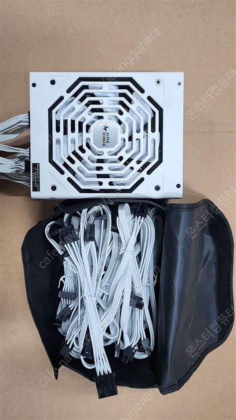슈퍼플라워 SF-1000F14MP 화이트 팝니다 | 키보드/마우스/스피커 | 중고나라