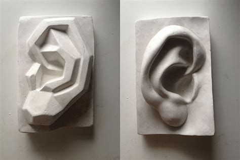 石膏五官 耳