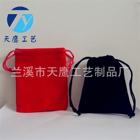 现货批发绒布袋 珠宝首饰收纳袋 多色天鹅绒束口袋加工LOGO 阿里巴巴