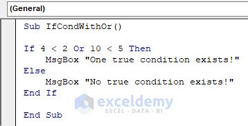 Using A VBA IF Statement With Multiple Conditions In Excel Methods