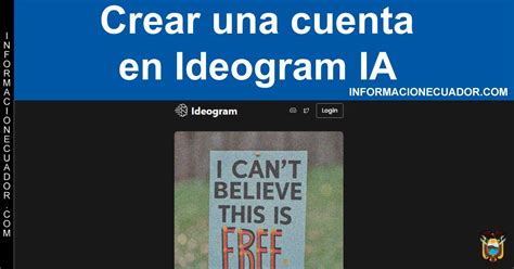 Como Crear Una Cuenta En Ideogram Ai Pasos