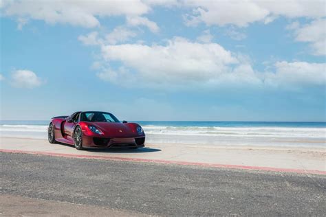 Porsche Of The Day Porsche Spyder Weissach Package In PTS Arena Red