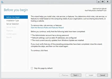 How To Install The Hyper V Role In Windows Server Interface Technical